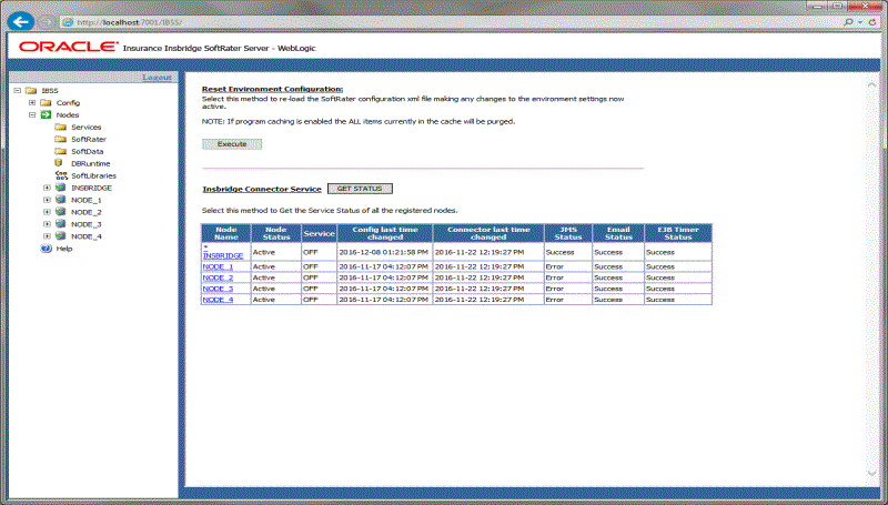 Status Table Definitions